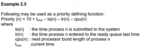Operating Systems - Processor Scheduling algorithms - EXAMRADAR